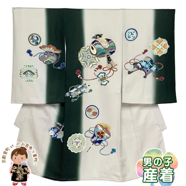 ●熨斗目着物●襦袢・サイズ　身丈：　約 ９８ｃｍ　裄丈：　約 ４６ｃｍ　袖丈：　約 ５６ｃｍ・素材　表地：　正絹　裏地： ポリエステル　１００％　じゅばん：　ポリエステル　１００％・生産　日本製