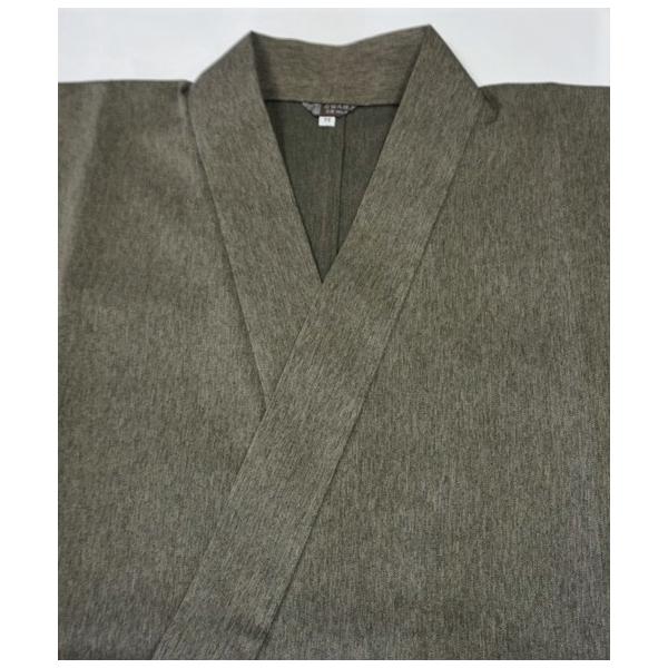 合〜冬用ポリエステル100%ミニヘリンボン柄入りしわになりにくく、お手入れ楽々です。上着ポケット；左胸内ポケット・右前身ごろズボンポケット；両脇手首・足首・ウエスト　ゴム入り　M；上着丈78cm　裄81cm　ズボン丈102cm　Ｌ；上着丈8...