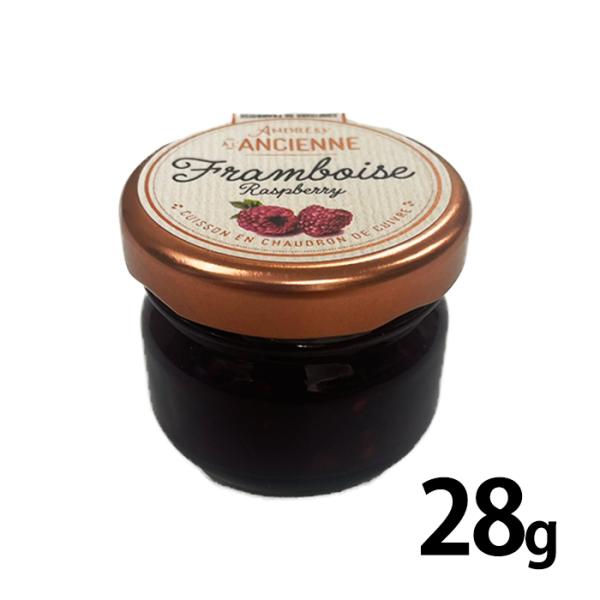 厳選された完熟フランボワーズ（野苺）を、注文に応じて少量ずつ、銅鍋を用いた伝統製法とハイテクノロジー設備の両方を兼ね備えた、ＨＡＣＣＰ認定工場で製造した手作り風味のジャムです。