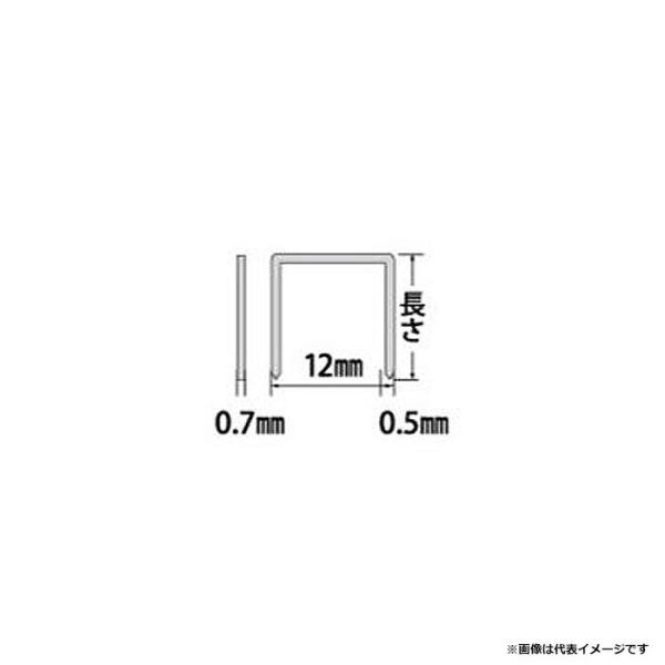 マキタ　タッカ用ステープル　幅１２×長１０ｍｍ　ＣＴ１０ＭＬ　無地　Ｆ−８０４９７■201,600本(2016本×100箱)