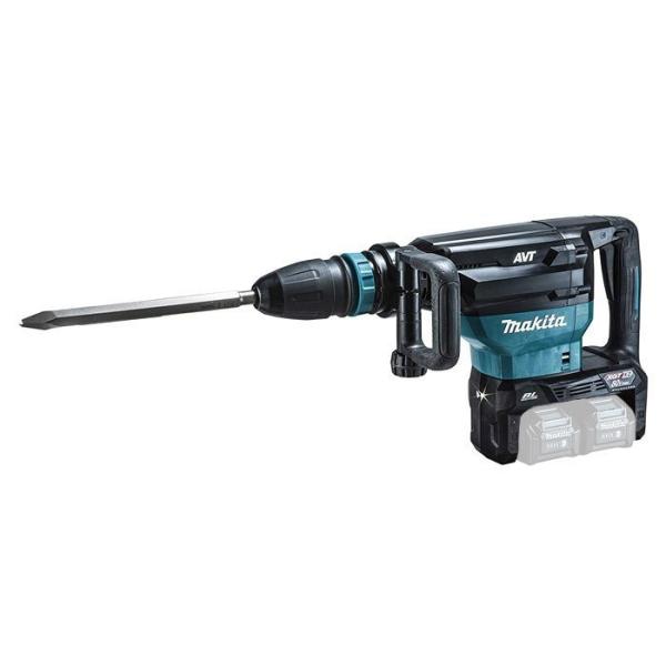 マキタ　80Vmax　充電式ハンマ　HM002GZK　SDSマックスシャンク　本体・ケースのみ(バッテリ・充電器別売)●本体＋ケース付／※バッテリ・充電器別売●無線連動対応(別売のワイヤレスユニットＡ-66151)●40Vmax＋40Vma...