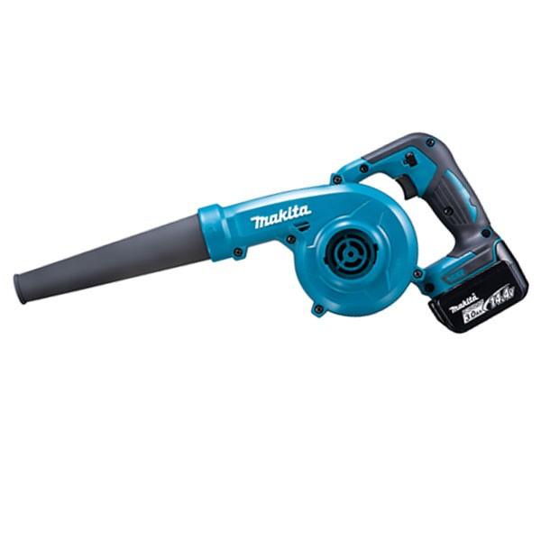 マキタ　14.4V　充電式ブロワ　UB144DRF　3.0Ahモデル　集じん機能付■3.0Ahバッテリ・充電器付■現場の木屑やほこりの吹き飛ばし・集じんに。■コンパクトサイズで取り回し快適■風量調節可能/3段階ダイヤル調整＋無段変速スイッチ...