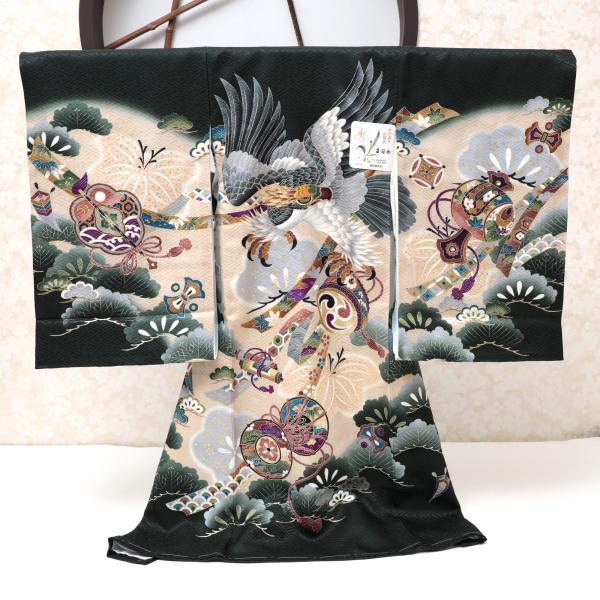 着物専門店がおすすめする男の子用のお宮参り産着(初着)です。実際に当店が店頭で販売している初着の中で一番売れているグレードの商品を「着物専門店が自信を持っておすすめできるお宮参り初着」としてご提案いたします。『当店でよく売れている価格帯』『...