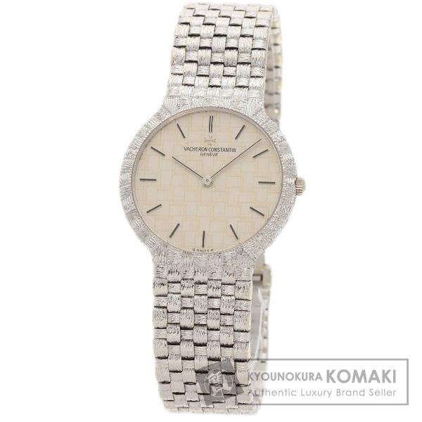 ■商品情報商品番号：061029053（cacfadci）ブランド：VACHERON CONSTANTIN / ヴァシュロン・コンスタンタンアイテム：腕時計タイプ：メッシュドール型番：31046素材：ケース）K18ホワイトゴールド　バンド）...