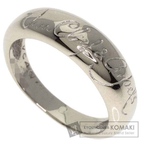 ■商品情報商品番号：061125050（cacfagbd）ブランド：Van Cleef &amp; Arpels / ヴァンクリーフ＆アーペルアイテム：リング・指輪素材：K18WGサイズ： 号数7号 リング幅約2.7-5.3mm重量：約3....