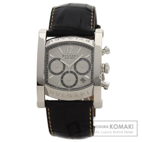 ■商品情報商品番号：070701107（cacfaiaj）ブランド：BVLGARI / ブルガリアイテム：腕時計タイプ：アショーマ 日本限定型番：AA48SCH素材：ケース）ステンレススチール　バンド）革サイズ：ケース約37.7mmx47....