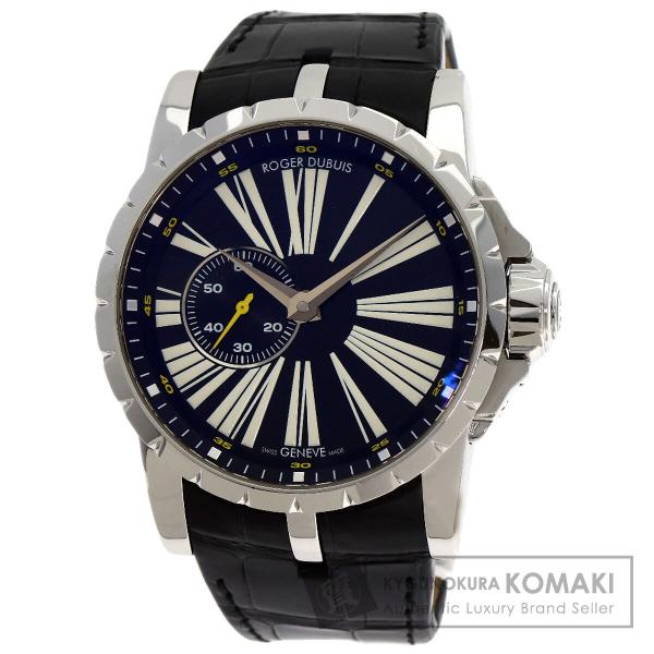 ■商品情報商品番号：071207109（cacgadba）ブランド：ROGER DUBUIS / ロジェ・デュブイアイテム：腕時計タイプ：エクスカリバー型番：DBEX0263素材：ケース）ステンレススチール　バンド）革サイズ：ケース約46....