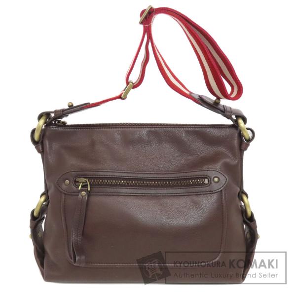 ■商品情報商品番号：075314708（cacfaeac）ブランド：BALLY / バリーアイテム：ショルダーバッグ素材：レザーサイズ： 縦約22cm 横約28cm マチ約12cm ショルダー約62-93cmカラー：ブラウン/ブラウン系■ス...