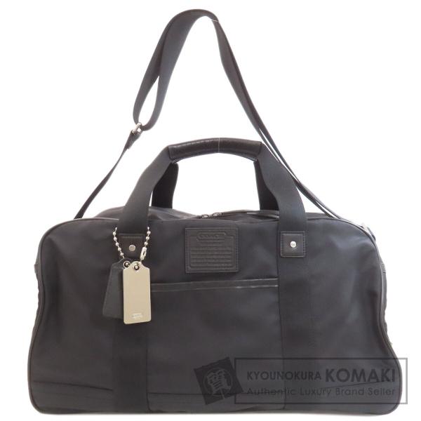 ■商品情報商品番号：076116094（cacfbcab）ブランド：COACH / コーチアイテム：ボストンバッグ素材：ナイロンサイズ： 縦約24cm 横約44cm マチ約24cm ショルダー約87-142cm ハンドル約42cmカラー：ブ...