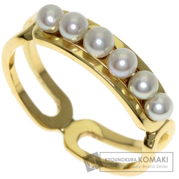 ■商品情報商品番号：080102091（cacgadbh）ブランド：MIKIMOTO / ミキモトアイテム：リング・指輪素材：K18YGサイズ： 号数13号 リング幅約4.7mm 石の大きさ約2.9-3.1mm重量：約3.2gカラー：ゴール...