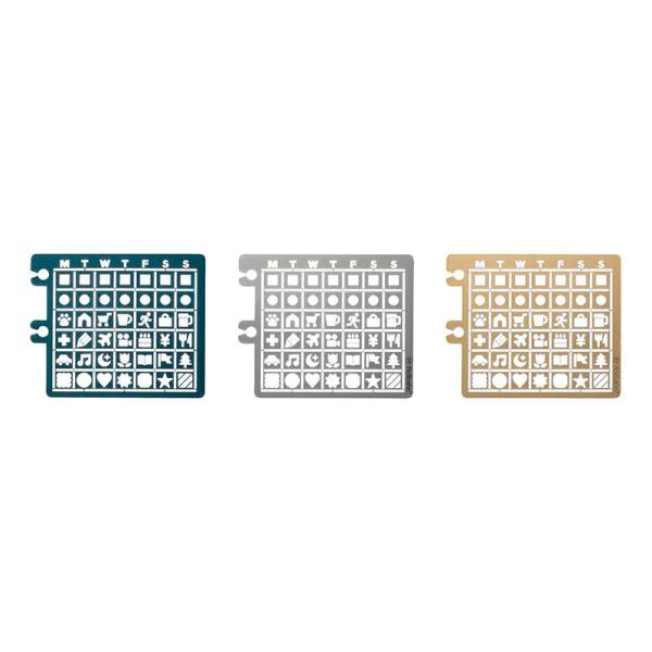 サイズ：横87×高さ72mm/【パッケージ】横100×高さ148×奥行1mm（ヘッダー付き）素材・材質：ステンレス生産国：日本※ロルバーン ポケット付メモ、ロルバーン フレキシブル対応（同サイズダイアリーも対応可能）※細かな記入を行う場合に...