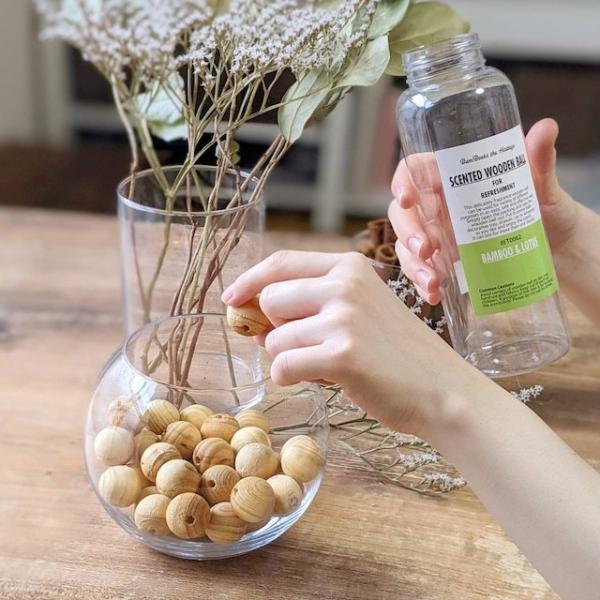 サイズ：H19 × φ6.5 ( Bottle )、　H2.5 × φ2.5 ( 1ball )素材・材質：パインウッド香りBAMBOO &amp; TEA / バンブー&amp;ティー爽やかで落ち着きのある香り。マスカットのような爽快な甘...