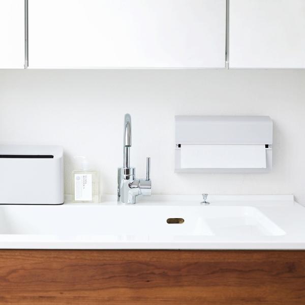 サイズ:幅255×奥行き65×高さ155mm 重量:360g素材・材質：ABS樹脂(本体, 付属パーツ4個)※キッチンペーパーやペーパータオルに対応した引出し口の広いタイプが新登場。対応サイズは幅23× 奥行き12× 高さ4.5cm まで。...