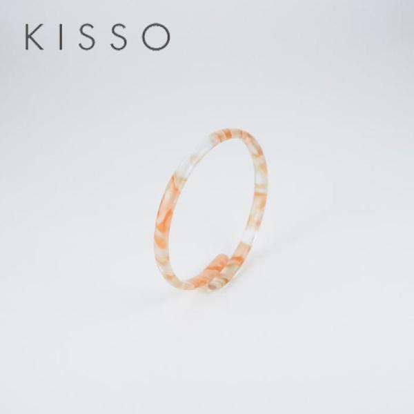 サイズ：内径：60mm、厚み：4mm　幅：5mm 素材・材質：セルロースアセテート（綿花由来樹脂 イタリア産） 重量：約 5 g パッケージサイズ：横85×縦105×厚み13mm 生産国：日本※手作り商品の為、商品によって柄の出方・サイズが...