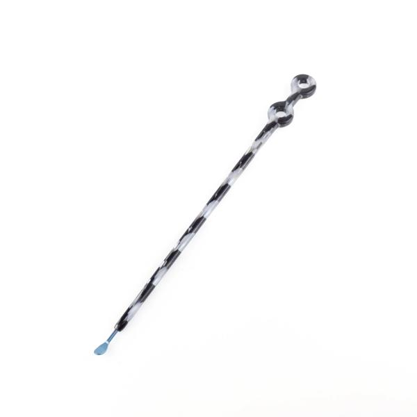 サイズ：本体/横幅 146mm × 縦幅 11mm × 厚み 4mm（パッケージサイズ/横幅 165mm × 縦幅 57mm × 厚み13mm）重量：3ｇ素材・材質：ボディー/セルロースアセテート 、ヘッド/βチタニウム生産国：日本※素材や...