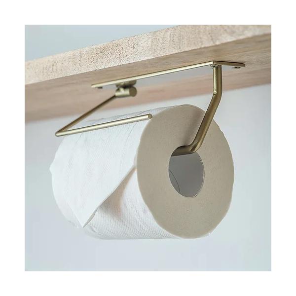 サイズ：W16 D7.4 H5ｃｍ※ネジ穴サイズ：φ0.4(4個) 厚0.3ｃｍ素材・材質：アイアン重量:0.225kg※取付用のビスは付属していません。トイレは毎日使う場所だから、極力シンプルに、清潔感をKEEPしたいという方にピッタリ。...