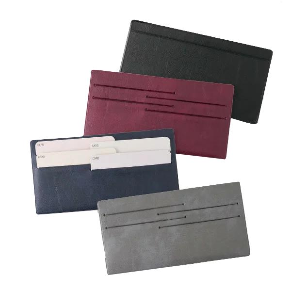 サイズ：155×70×3mm素材・材質：PVC（ポリ塩化ビニル）※仕上げ：熱溶着加工重さ：約27g※ポケット数：カードポケット×4、フリーポケット×1もう少しお財布にカードを入れたい！ そんなご要望にお応えするインナーカードケースです。長財...