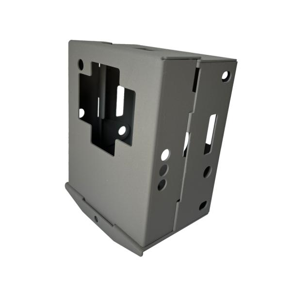 ハイク LS4G用セキュリティボックスは盗難防止アクセサリーです。ハイクカムLS4Gをこのセキュリティボックスに入れてパイソンロック等のカギをかけることで盗難から守ります。【対象機種】ハイクカム LS4G【サイズ】外径　縦 143(156)...