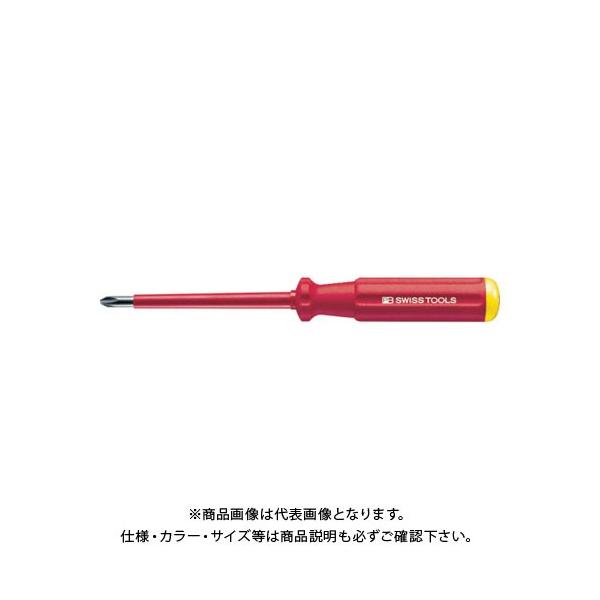 【メーカー】●PBスイスツールズ社【仕様】●刃先：[[+]]2●全長(mm)：205●軸長(mm)：100●軸径(mm)：6●1000V絶縁仕様●欧州規格EN60900適合品【材質・仕上げ】●芯：ポリプロピレン(PP)●外側：サントプレン●...