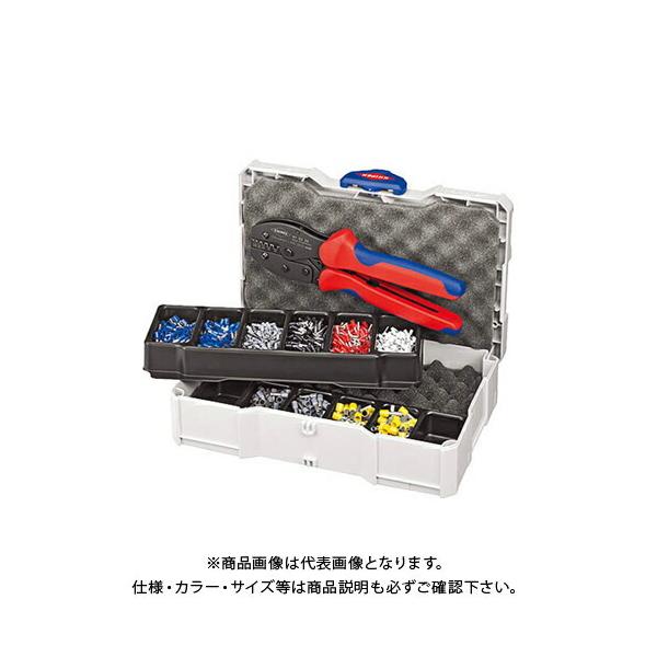 【メーカー】●KNIPEX社【特長】●頑丈なプラスチックケース入り。●1回転でsystainerを開閉、もしくは2つ目のsystainerに接続する片手操作用T-Loc。●連結された状態で開くので接続を外すことなく、簡単に素早く中身を取り出...