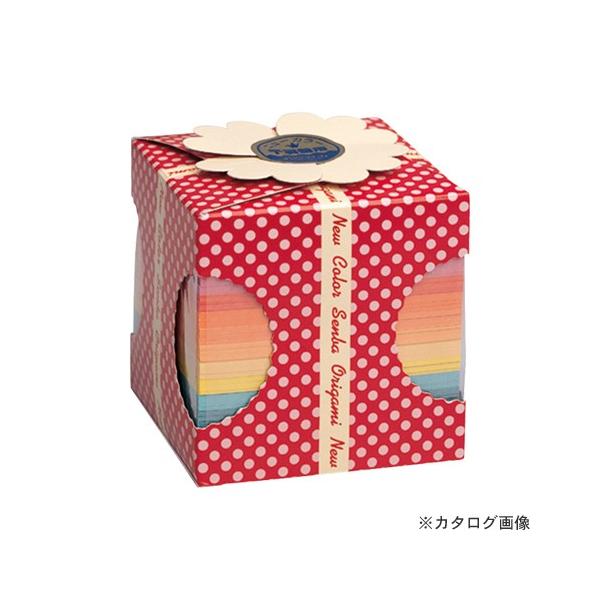 【メーカー】●ショウワノート【仕様】●品名：ニューカラー千羽鶴用おりがみ●仕様：15色●サイズ：縦70×横70mm●折り図付