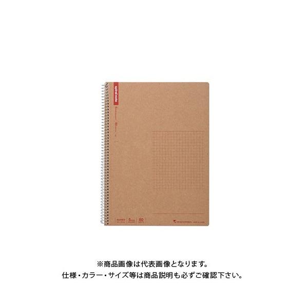【メーカー】●マルマン【仕様】●中紙枚数：80枚●罫種類：5mm方眼●外寸：縦252×横189mm●材質：表紙=クラフトボール、中紙=筆記用紙●ミシン目入