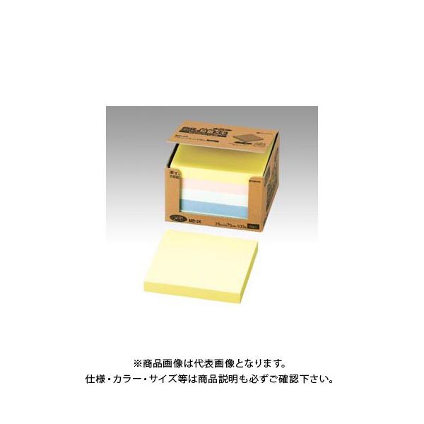 【メーカー】●ニチバン【仕様】●サイズ：縦75×横75mm●1個枚数：100枚●材質：古紙70%使用●エコマーク：○●グリーン購入法：○●GPN掲載：○