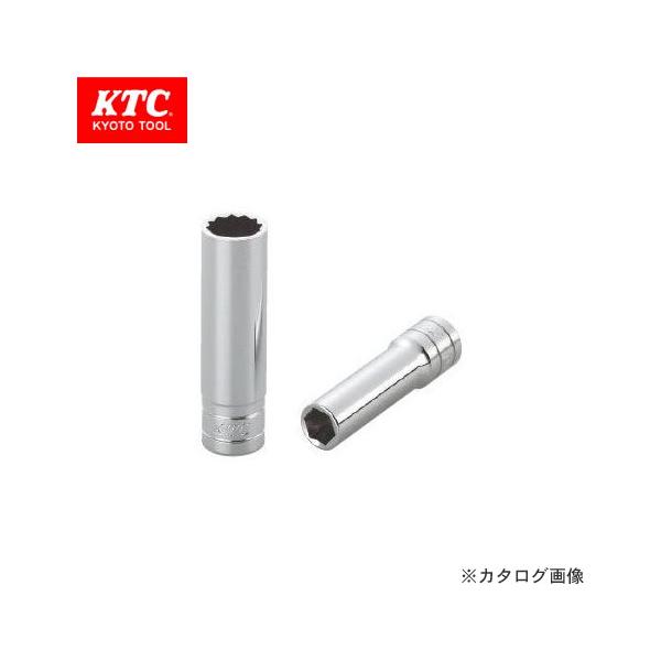 【メーカー】●京都機械工具（株）【特長】●KTC独自のパワーフィット形状を口径部と差込角の両方に採用しています。【用途】●汎用工具【仕様】●差込角(mm):9.5●全長(mm):65●対辺寸法(インチ):7/16●質量(g):61【原産国】...