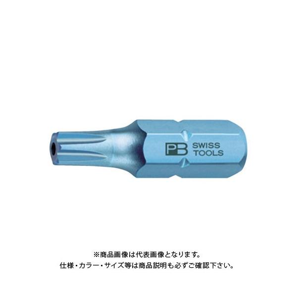 ※画像はイメージになります、商品説明をご確認下さい。【メーカー】●PBスイスツールズ社【特長】●強度と精度に優れた差込角1/4インチ(6.35mm)のいじり止め付トルクスビットです。【仕様】●刃先：T8●全長(mm)：25●差込角：1/4i...