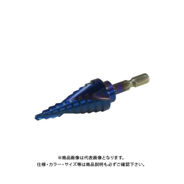 【メーカー名】●ジェフコム（株）【特長】●窒化チタンコーティング(TiNコーティング)●切りくずの排出がスムーズなスパイラルタイプ●充電ドライバー対応の六角軸シャンク(6.35mm)※電動工具は回転タイプ専用●有効切削能力 鉄板：2.0mm...