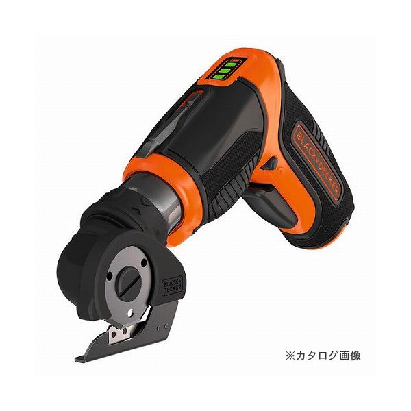 【メーカー】●BLACK &amp; DECKER【特長】●ダンボールやカーペット等の切断に便利なマルチカッター！アタッチメントを取り外すことでスクリュードライバーとしても使用可能です。利便性の高いポジションチェンジや、充電残量がわかるバッ...