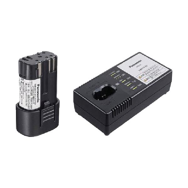 【メーカー名】●Panasonic(株)【特長】●7.2V電池パックEZ8L0719FBと専用充電器EZ0L21のお得なセットです。【仕様】【EZ8L0719FB】●電圧：7.2V●容量：1.9Ah【EZ0L21】●電源：AC100V●消費...