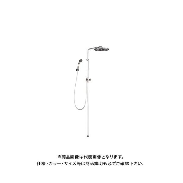 【メーカー】●(株)KVK【特長】●オーバーヘッドeシャワー(メッキ)：肩までスッポリ入る丸型シャワー。中央は一気に散水する旋回流シャワー(eシャワー)で、周りをストレートシャワーで覆う構造です。2種類のシャワーの組合せにより、浴び心地の良...