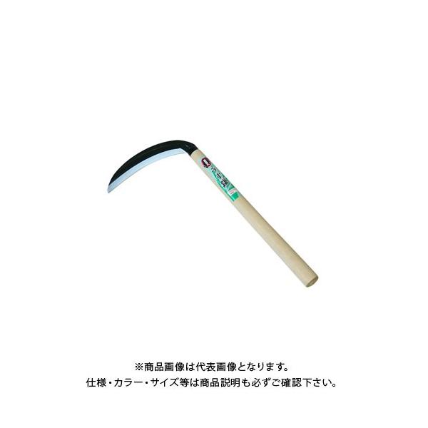 【メーカー】●浅香工業【特長】●刃長195mmタイプの、やわらかい草の刈り取り作業用スチール製薄鎌。●刃先はS45C相当を使用し熱処理を施すことにより耐磨耗性に優れ、切れ味が持続します。●やわらかい草の刈り取り作業に。【仕様】●重量：200...