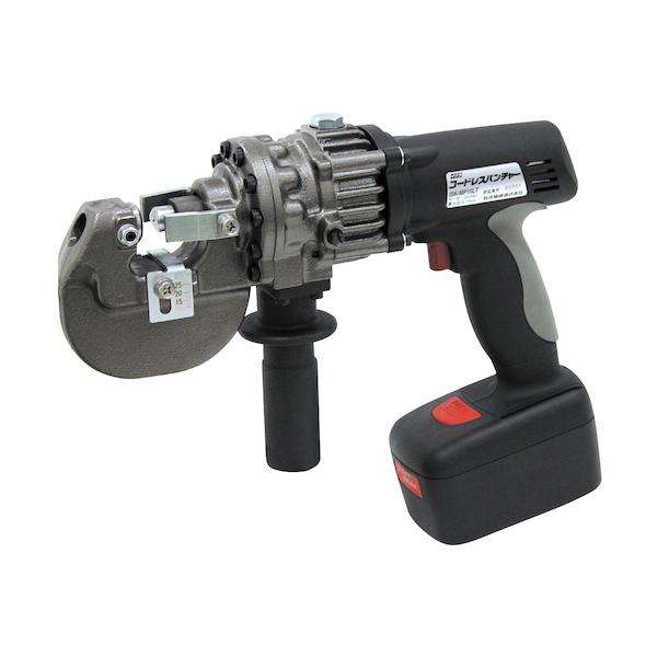 【メーカー】●育良精機（株）【特長】●リチウムイオン電池パック4.0Ahを採用し、更に穴あけ回数がアップしました。【仕様】●モーター：DC18V●穴あけ最大能力(mm)ステンレス：ｔ4×Ф15●穴あけ最大能力(mm)鉄：ｔ6×Ф15●ふとこ...