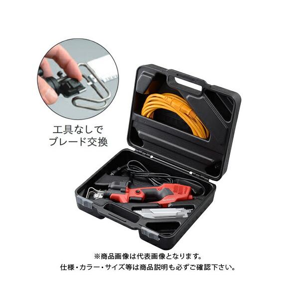 【メーカー】●京セラインダストリアルツールズ(株)【特長】●3種類のブレード、ブレードホルダー、10m延長コードがキャリングケースにワンセット●専用工具を使わずブレード(刃)交換が可能●操作性の向上と作業負担の軽減を実現した握りやすいグリッ...