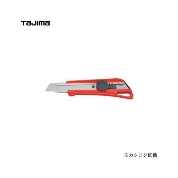 【メーカー】●（株）ＴＪＭデザイン【特長】●厚物切断用●強力ネジ式ロック●頑丈な0.8mm厚ブレードホルダー●ボディ内に2枚の替刃を内蔵●刃が滑り出ないピッチ送り方式【製品情報】●本体色：赤●適合替刃：替刃大 凄刃銀・黒　替刃大 硬刃ダブル...