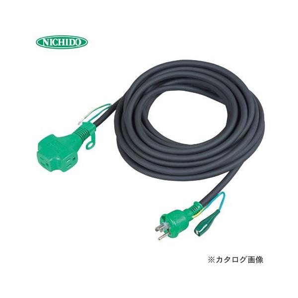 【メーカー】●日動工業（株）【仕様】●定格：15A/125V1500W●電線色：黒●電線種：SVCT2.0mm2×3芯●電線長：20m(極太ソフト電線)●重量：3.5kg