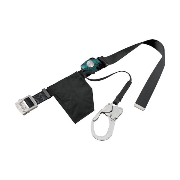 【メーカー名】●サンコー(株)特長各所にアルミパーツを使用した軽量型です。軽量小型で人気があった『リコロ』の後継品です。【仕様】厚生労働省「墜落制止用器具の規格」適合品ロック機能付巻取器小型巻取器採用ランヤード種別：タイプ1色：ブラック胴ベ...