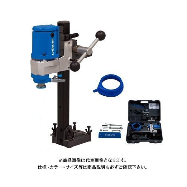 【メーカー名】●シブヤ（株）【特長】●クラッチ機能内蔵●サーキットプロテクタ搭載●二重絶縁●給水コック【仕様】●モーター形式：H1011●最大穿孔能力：130mm●全高：564mm●ベース横幅：119mm●ベース奥行：154mm●全ストロー...
