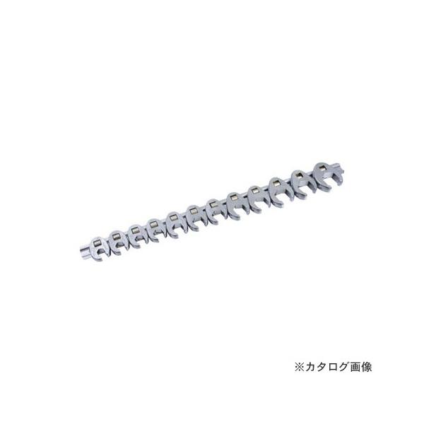 【メーカー名】●スエカゲツール(株)【特長】●3/8"DR.12PC.クローフットレンチセット●奥まった場所でも使い勝手に優れています。●フレックスハンドルやエクステンション、ラチェットハンドルと組み合わせて使用します。●スパナよりも大きな...