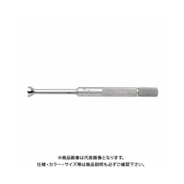 【メーカー名】●(株)ミツトヨ【特長】●小さな穴の直径や溝幅などの測定に用いる比較測定具です●測定子を穴に差し込みクランプで固定後に引き抜いて、測定面間の寸法を外側マイクロメータでは買って値を求めます。【仕様】●測定範囲(mm)：10〜13