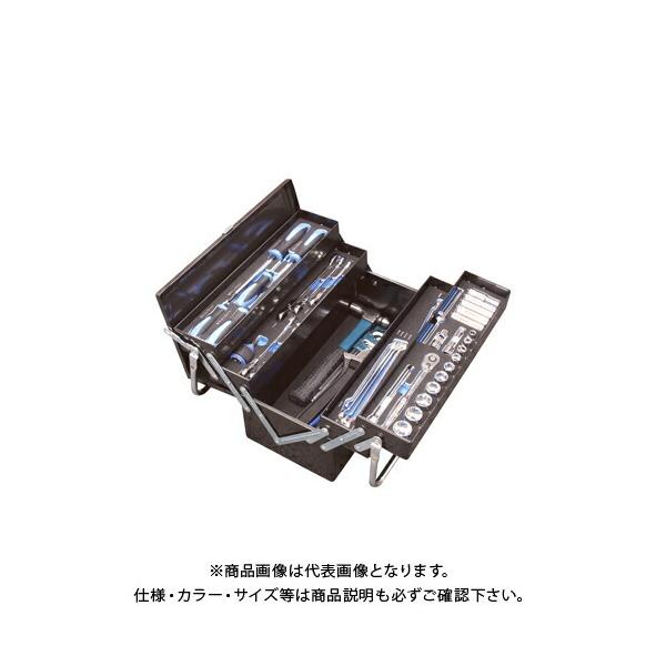 【メーカー】●SIGNET【特長】●保守点検・現場での組立や施工など様々なシーンに対応出来るデラックス両開き工具セット。【仕様】●品番：54006●ボックスサイズ：410×200×230mm●商品点数：48点●質量：11.8kg【セット内容...
