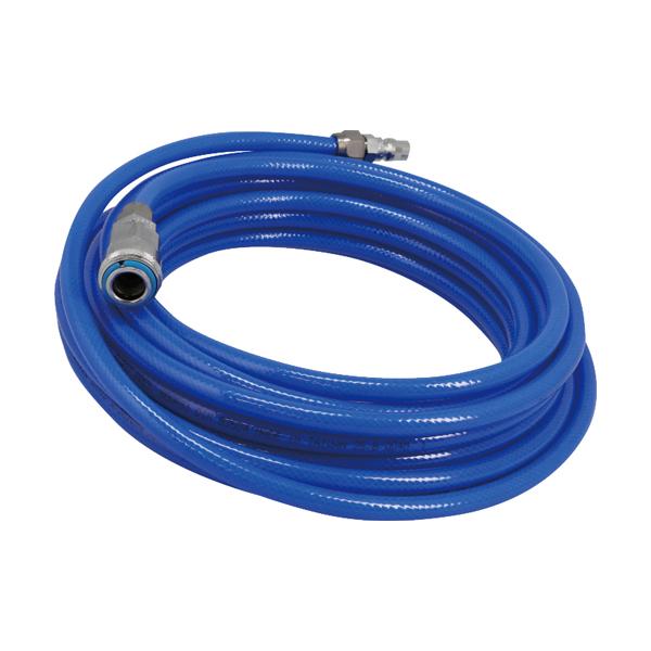 シグネット SIGNET クイックカプラー付 エアホース 6.5mm×10m ブルー