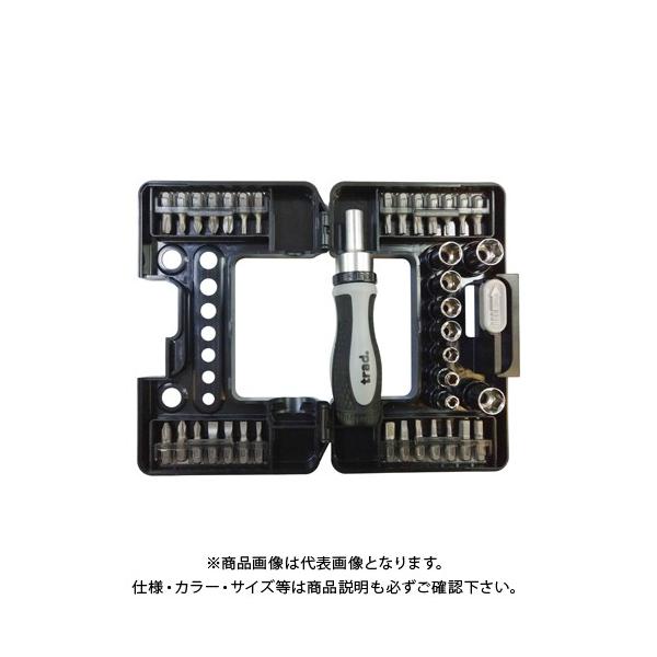 【メーカー】●(株)三共コーポレーション【特長】●組み立て家具などのDIY作業に！あらゆるネジ回し作業に対応！●収納・持ち運びに便利なケース付！●ケースにはサイズを印刷しているので使用するビットや収納箇所がわかりやすい！●エラストマーグリッ...