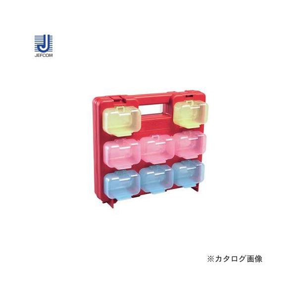 【メーカー】●ジェフコム（株）【特長】●ケースのない？パーツボックス使いやすいミニタイプ【仕様】●外枠に透明中箱がセットされているので、中身が一目瞭然●外枠は2分割でき、脱着も簡単で整理・保管・携帯に便利！●スケルトン小箱は、パーツを入れた...
