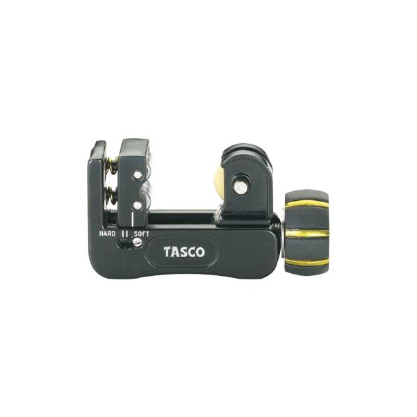 【メーカー】●（株）イチネン TASCO【仕様】●適合銅管外径：3/16”〜7/8”(4.76〜22.23mm)●全長：75.5mm●一般的なミニチューブカッターと違い、普通サイズのチューブカッター同様、ハンドル側から刃を送り出すのでとても...