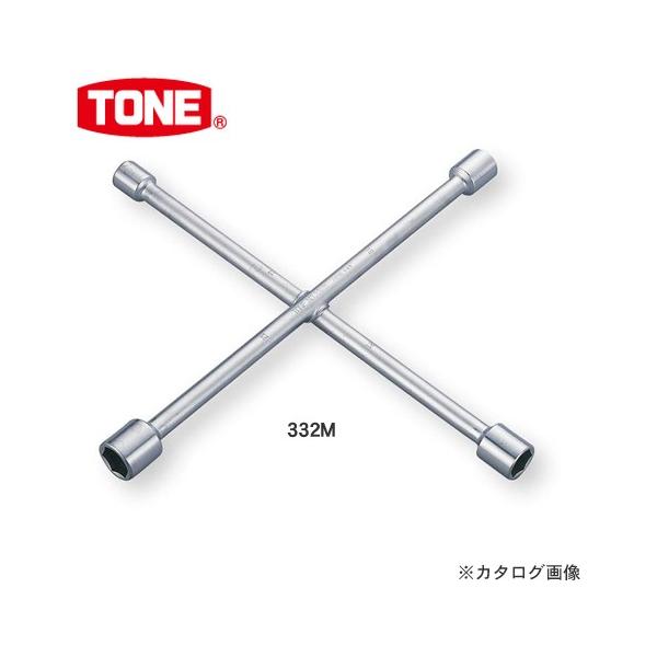 【メーカー】●ＴＯＮＥ（株）【特長】●自動車のホイールナットの着脱に使用するレンチです。●ソケット部は6角形状です。【仕様】●全長(mm):390●対辺寸法(mm):19、21、23、26●外径寸法(mm):28、30、33、38●質量(k...