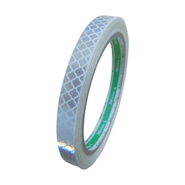 【メーカー】●日東エルマテリアル(株)【仕様】●色：ホワイト●幅(mm)：10●厚さ(mm)：0.41●長さ(m)：5●粘着力：6.4N/10mm【材質・仕上げ】●基材：アクリル系フィルム●粘着剤：アクリル系【質量】●27.000G