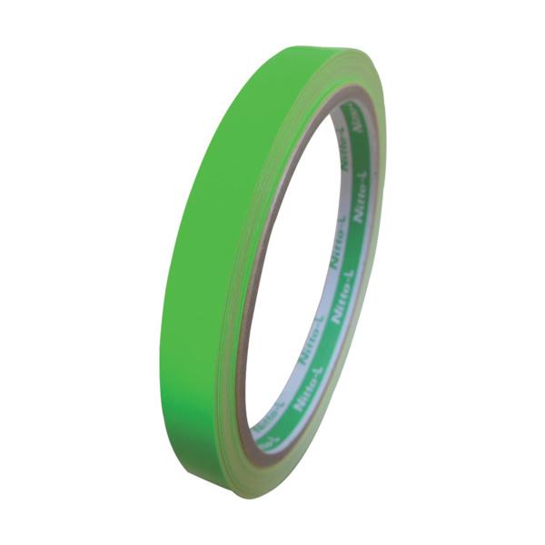 【メーカー】●日東エルマテリアル（株）【仕様】●色：グリーン●幅(mm)：10●長さ(m)：5●厚さ(mm)：0.17●粘着力：12N/10mm●引張強度：30N/10mm●切断にはカッターが必要【材質・仕上げ】●基材：塩化ビニール●粘着剤...